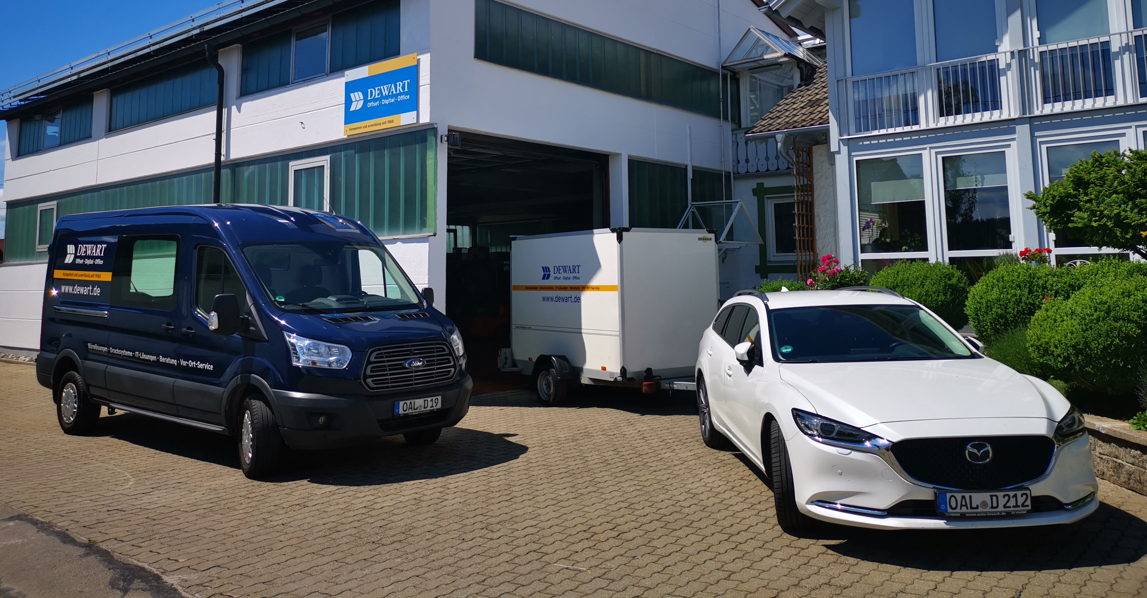 Dewart GmbH - Über uns - Startseite